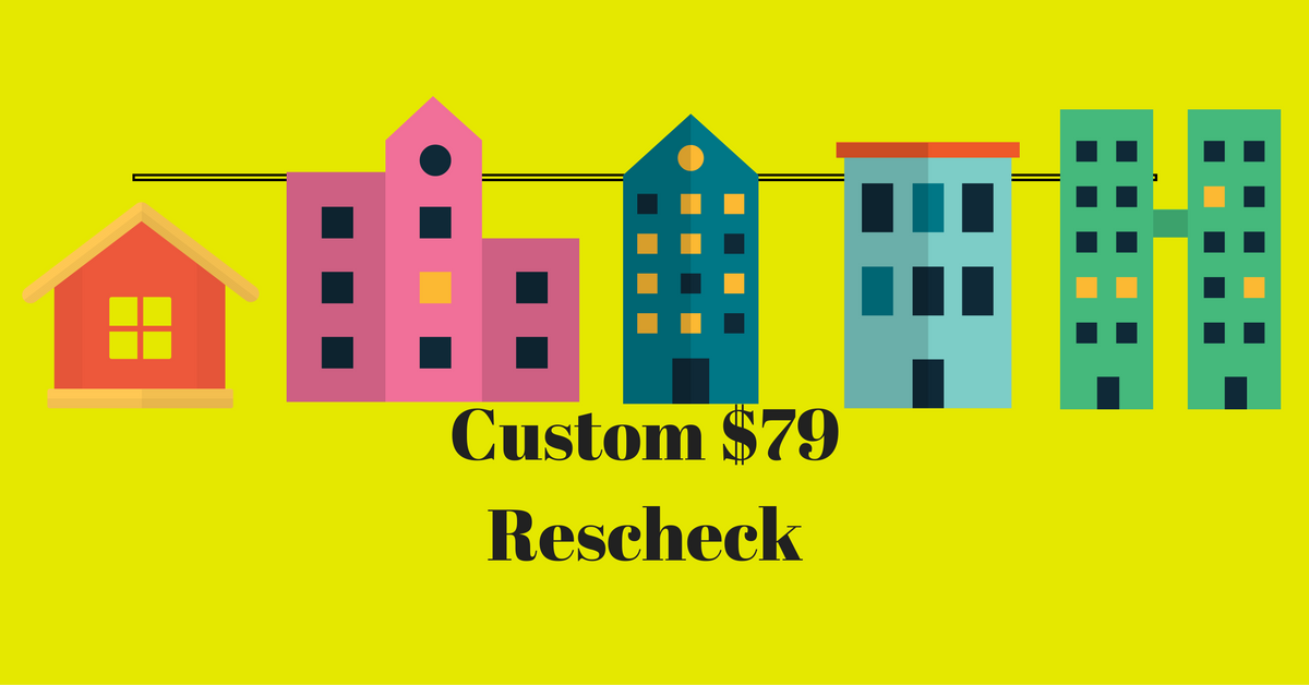Custom Rescheck Report, Checklist, and Compliance Certificate on any ...