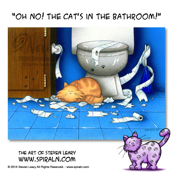 Bathroom Cat Bathroom Cat